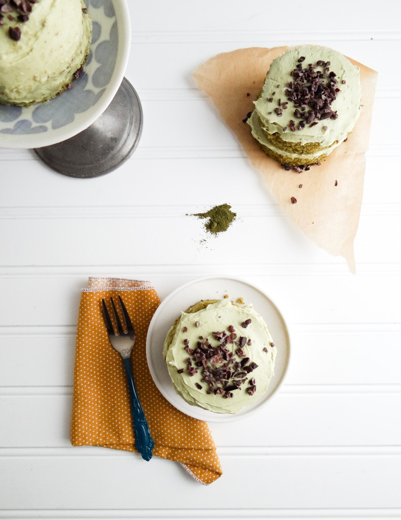 Matcha Frosted Mini Moringa Cakes - Kuli Kuli Foods